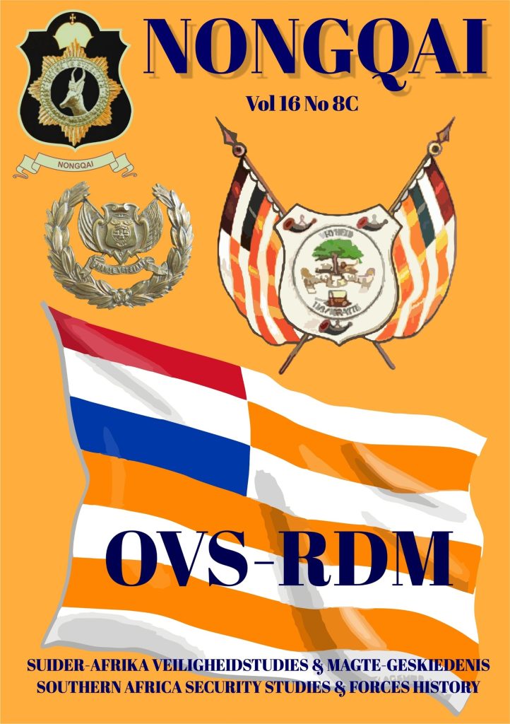 POLICING THE ORANGE FREE STATE REPUBLIC AND ORANGE RIVER COLONY ...