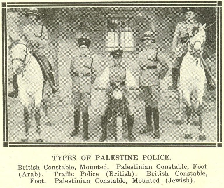 1920 – 1948: The Palestine Police Force - Nongqai BLOG