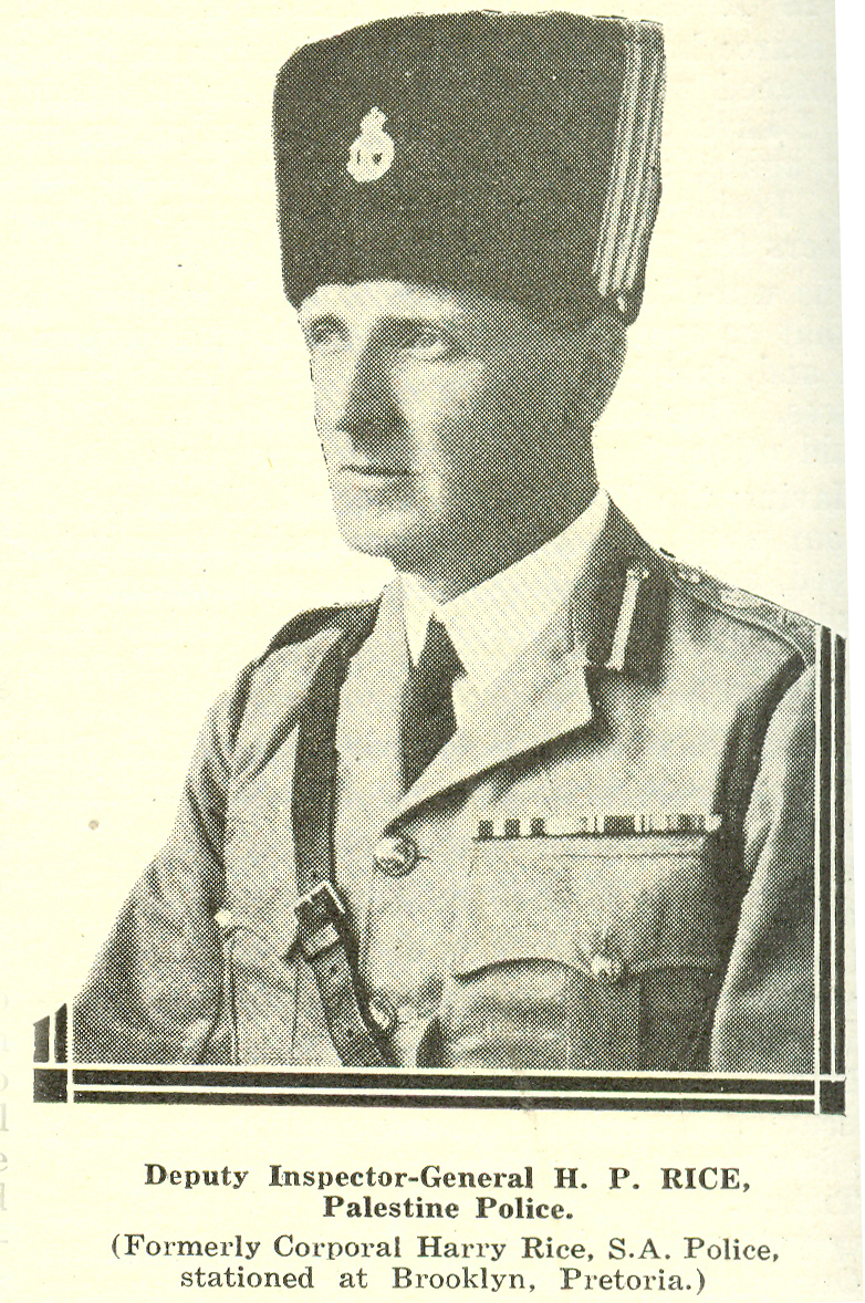 1920 – 1948: The Palestine Police Force - Nongqai BLOG