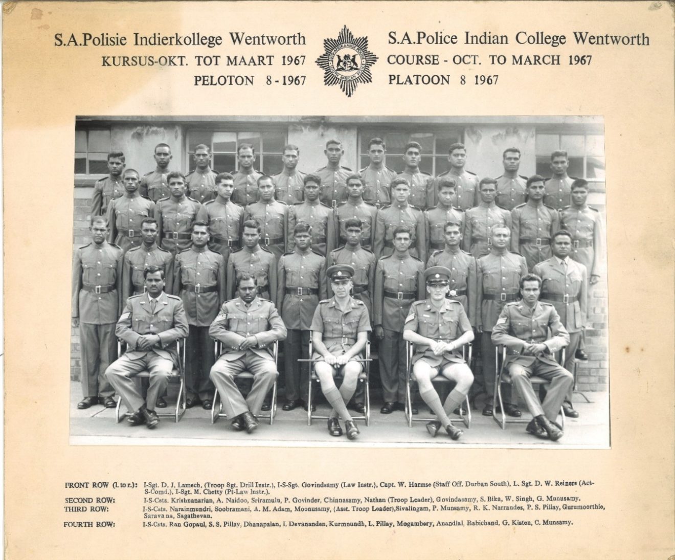 South African Police: Sergeant K Chutterpaul - Nongqai BLOG
